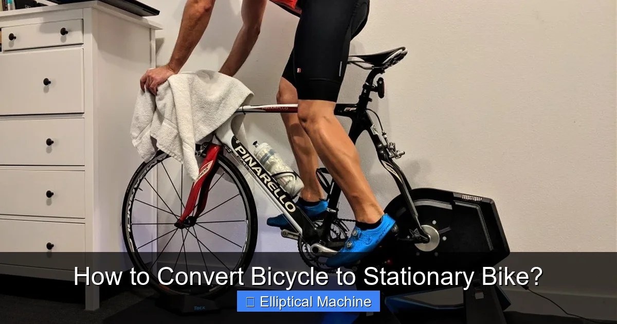 How to Convert Bicycle to Stationary Bike? - ellipticalking.com