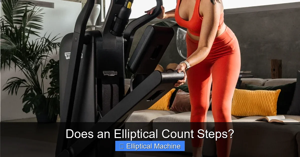 Does an Elliptical Count Steps? - ellipticalking.com