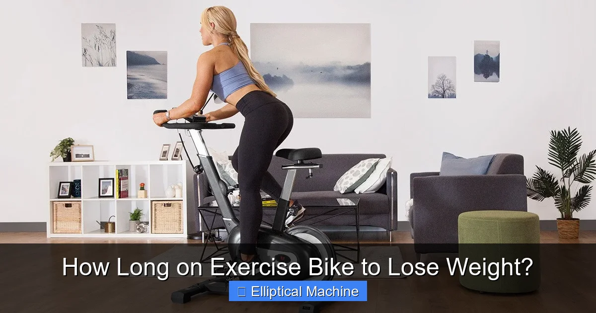 How Long on Exercise Bike to Lose Weight? - ellipticalking.com