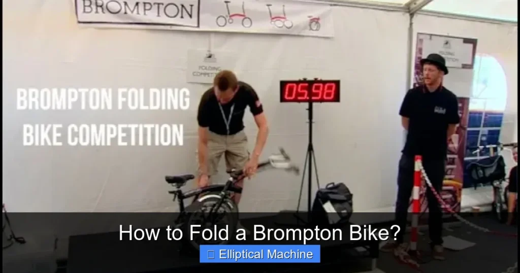 How to Fold a Brompton Bike? - ellipticalking.com