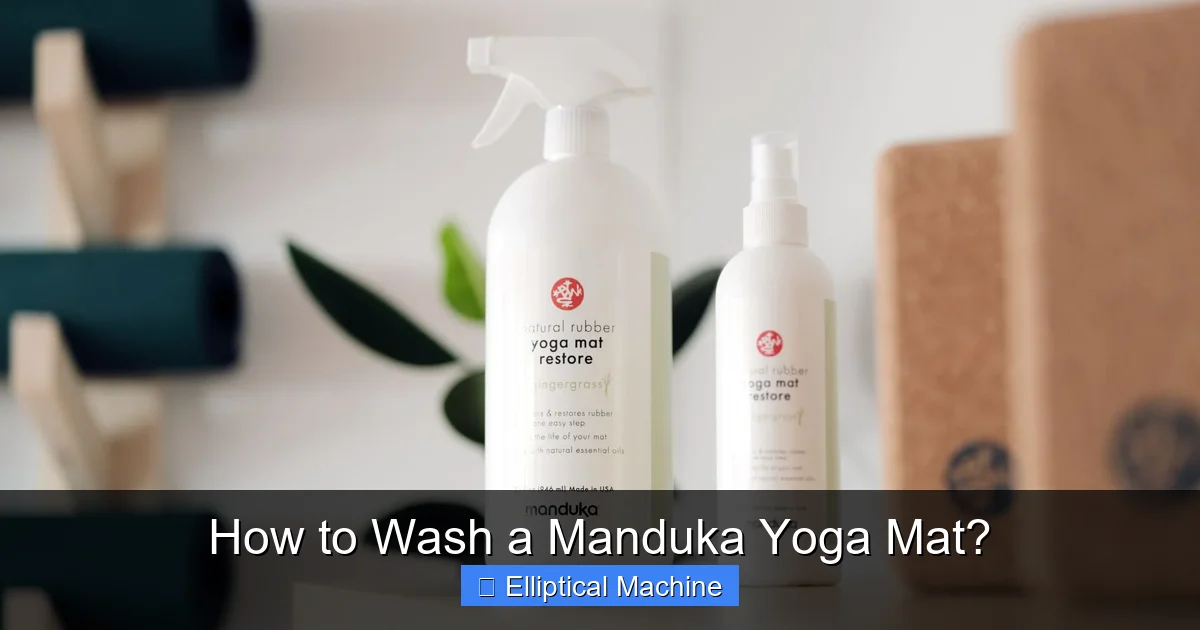 How to Wash a Manduka Yoga Mat? - ellipticalking.com
