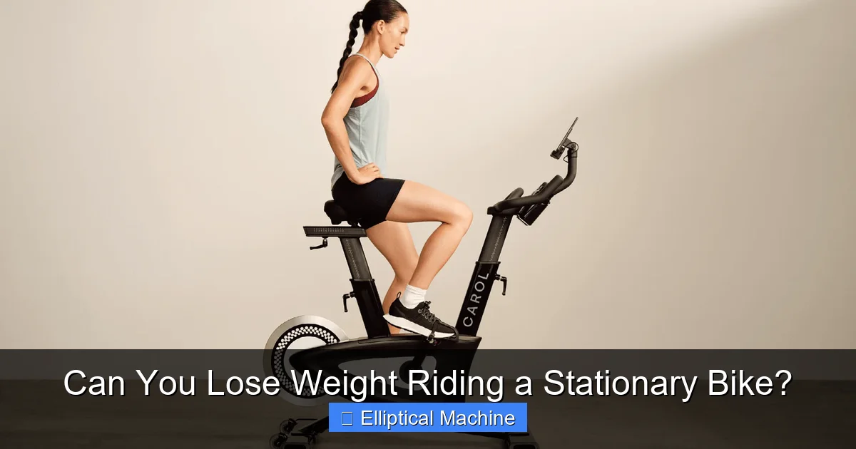 Can You Lose Weight Riding a Stationary Bike? - ellipticalking.com