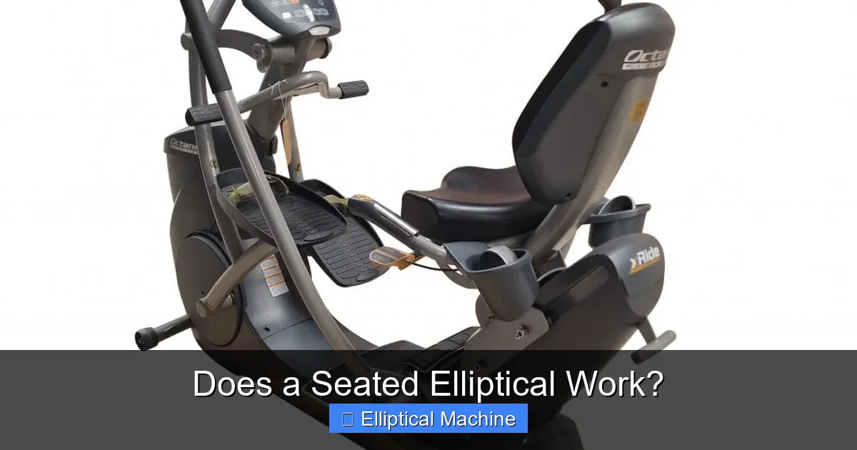 Does a Seated Elliptical Work? - ellipticalking.com