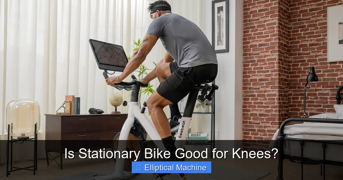 Is Stationary Bike Good for Knees? - ellipticalking.com