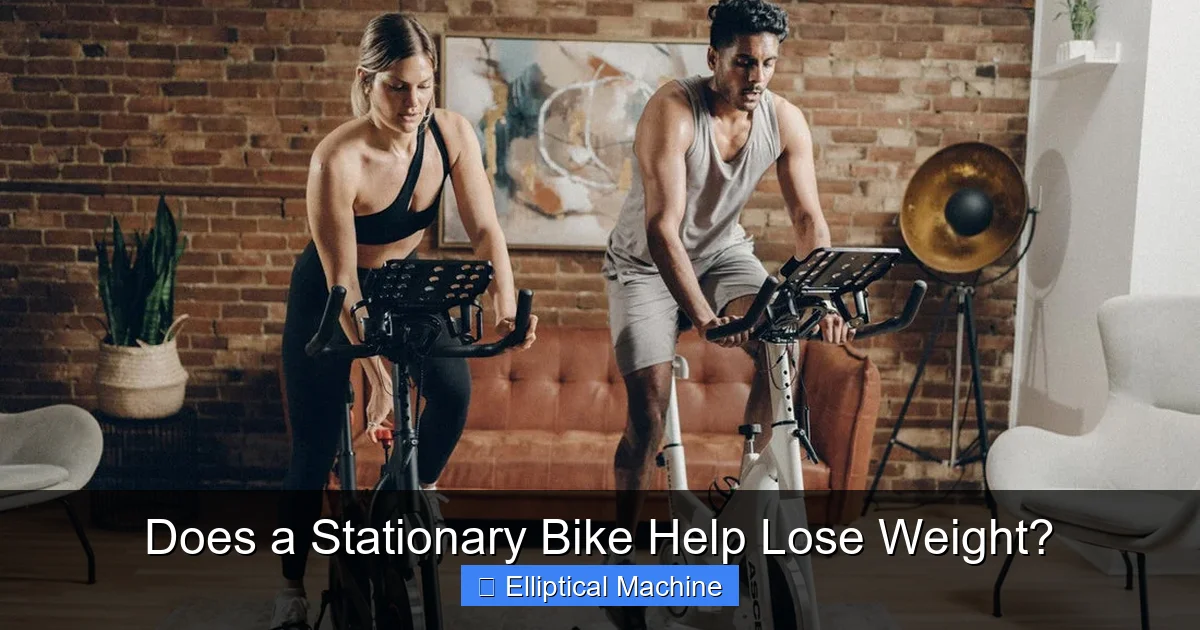 Does a Stationary Bike Help Lose Weight? - ellipticalking.com